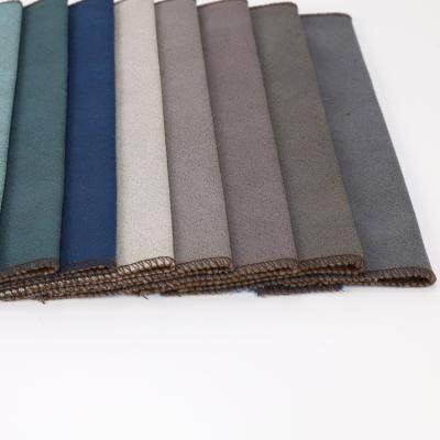 Cina Il modello bronzato tappezzeria ha tricottato il poliestere 100% di Sofa Fabric For Curtain della pelle scamosciata in vendita