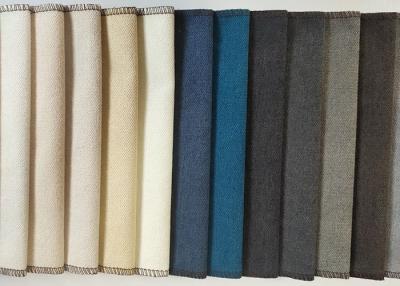 Cina tessuto da arredamento di Sofa Fabric Blackout Grey Microfiber della pianura di 145cm in vendita