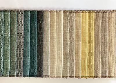 Cina Tappezzeria beige Sofa Fabric Linen Look Shrink resistente in vendita