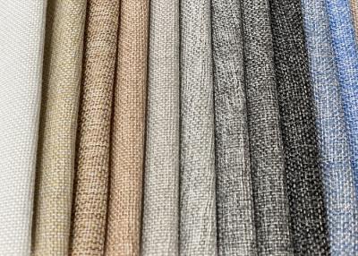 Cina Poliestere 100% di colore di Doris Linen Sofa Fabric Pure di crittografia in vendita