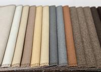 China Solid Chenille Sofa Fabric , 377gsm Polyester Chenille Upholstery Fabric for sale