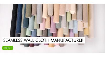 China Seamless Fabric Wall Covering Breathable Noise Reduction for sale