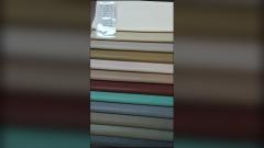 Elastic PU Leather Upholstery Fabric