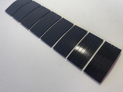 Cina Giappone HH-48 DIE CUT BLACK PU FOOMS HH-48C PAD GASKET BACKING 3M TAPES FOR BATTERY/CAMERA in vendita