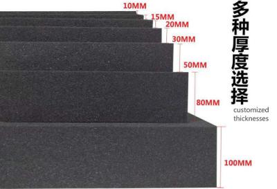 China CR brandvertragend schuim C-4500 Zwart enkelvoudig schuimtype Neopreen laaghard rubberen spons 1-30 mm optioneel Te koop