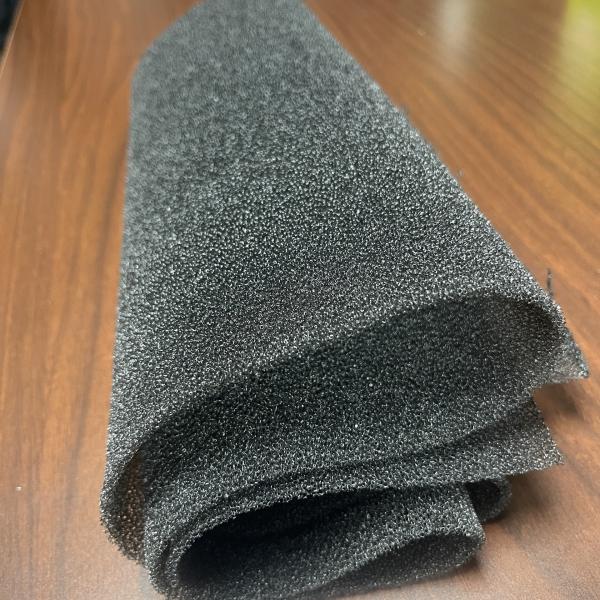 Polyurethane Dust Filter Black Flame Retardant  Filter Mesh Sponge