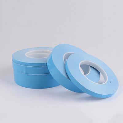 China 0.15mm Blue Fiberglass Substrate LED Acrylic Double Sided Tape for sale