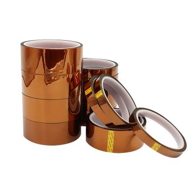 China PI Kapton Amber No hay residuos de adhesivo aislante cinta resistente al calor en venta