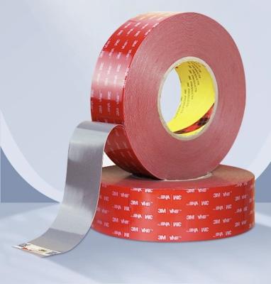 China Grey 3m Vhb Double Sided Tape 600mm X 33m 1 Roll/Box Die Cut Any Width for sale