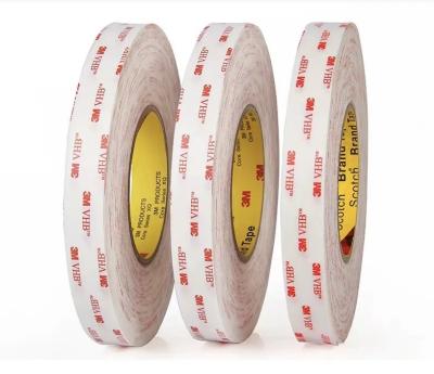 중국 3M4920 다이 커트 듀얼 사이드 테이프 0.4mm 흰색 강한 흔적 없이 대체 용접 판매용
