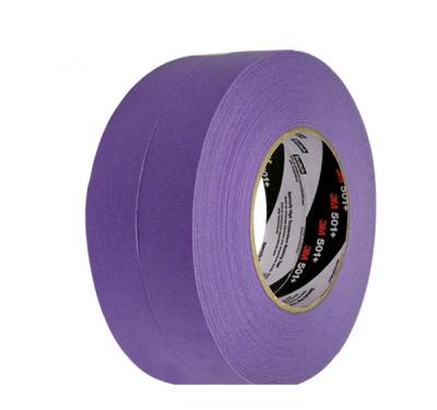 China 3M™ 501+ High Temperature Masking Tape Purple Car Masking Spray Paint 0.15mm for sale