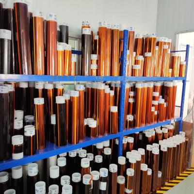 China Heat Press Polyimide Film Adhesive PI Tape High Temperature Resistant Insulation silicone masking tape for Electronics for sale