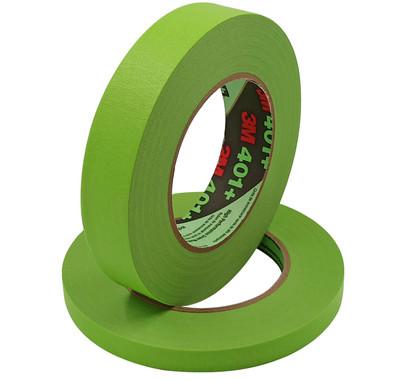 China 3M 401+ Cinta de enmascaramiento de pintura verde resistente a altas temperaturas en venta