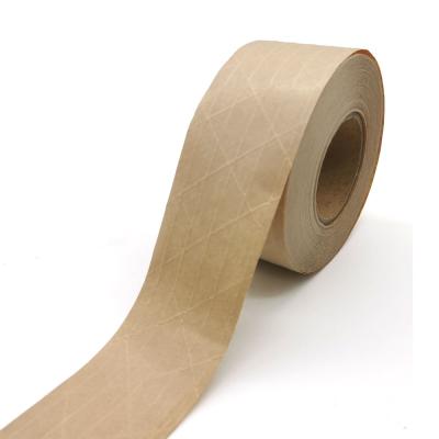 China Water activated reinforcing kraft paper tape for Heavy-duty packaging for sale