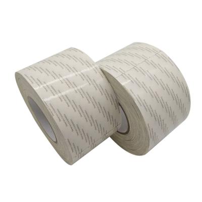 China SONY T4000 Translucent 150μm thick Nonwoven fabric Double-sided Tape for sale