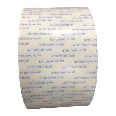 China Nitto No.585 Double-sided Tape - 0.05mm thick, High temperature for welding for sale