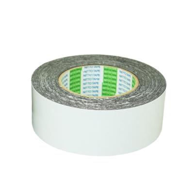 China NITTO 541 0.75mm thick black double-sided Butyl rubber foam tape for sale