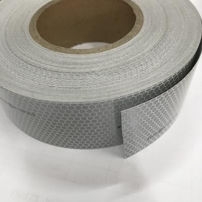 China Self-adhesive 50mm * 45.7m Silver marine Solas reflective tape for sale