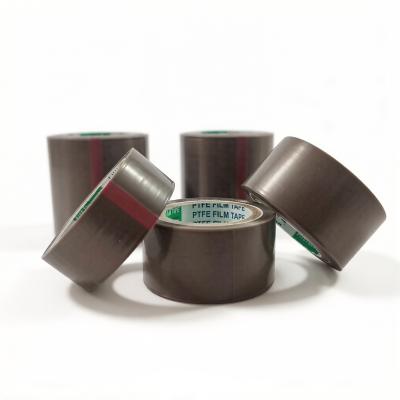 China 100% pure polytetrafluoroethylene (PTFE) film with silicone adhesive tape for sale