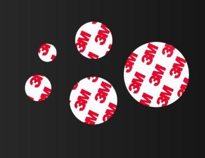 China 3M 55236 Double Sided Adhesive Dots, Wholesale Die Cut Mounting Tape, Easy Tear No Residue for sale