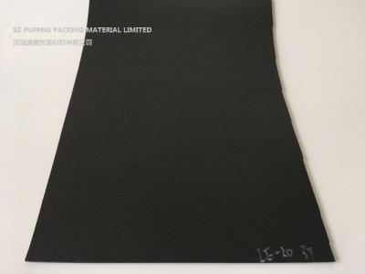 China PORON HH48C Zeer vlamvertragend 1,2 mm zwart urethaanschuim voor elektronica Schuim met gesloten cellen Te koop