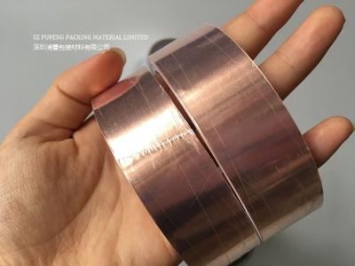 Cina Nastro in lamina di rame, nastro adesivo elettricamente conduttivo in vetro EMI nastro in lamina di alluminio in vendita