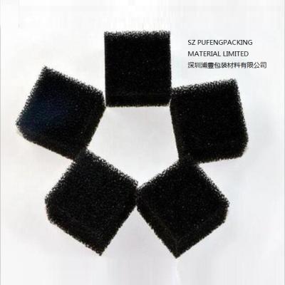 China Water Treatment 10-80PPI Activated Carbon Foam Filter Sheet for sale