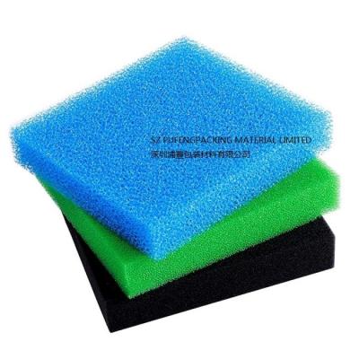 China 3-40mm 60PPI Air Compressor Black Foam Filter sponge air filter material for sale
