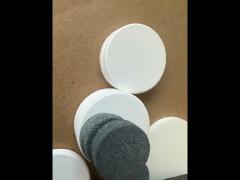 2~6mm 미세포로스 세라믹 스폼 필터 나노 입자 호흡 가능한 흡수판