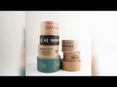 Custom printed LOGO reinforced Water-activated  kraft paper tape