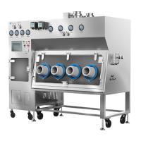 China Class A 4 Sterility Test Isolator Glove Ports Laminar Air Flow Electric Driven for sale