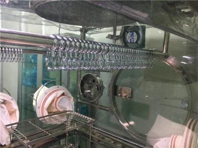 China Laminair Stroompvc die Aseptische Isolator met 4 Handschoenen samenstellen, Gemakkelijke Verrichting Te koop