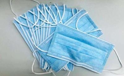 China Máscara médica disponible del color azul, adultos unisex de Face Mask For del cirujano en venta