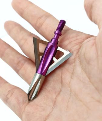 Cina 420J2 la lama 100grain ha riparato i punti del campo di Broadhead di tiro con l'arco per cercare in vendita