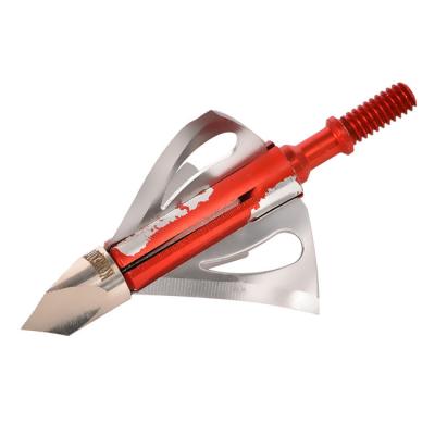 Cina Cremisi rosso Talon Archery Broadhead Tip 100grain 3blade del ODM Spintite in vendita