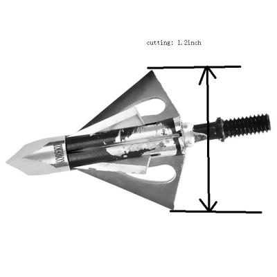 Cina Grano punti estensibili 3blade del campo e di Broadheads di cremisi 100 di Spintite in vendita