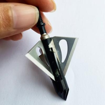 Cina Grano punti estensibili 3blade del campo e di Broadheads di cremisi 100 di Spintite in vendita