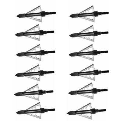 Cina Arco fisso di Broadhead Fieldpoint di tiro con l'arco di 3 lame che cerca 100grain in vendita