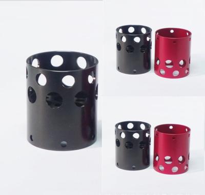 Cina CNC di alluminio di titanio di precisione dell'OEM che lavora la tazza a macchina trattata del centro in vendita
