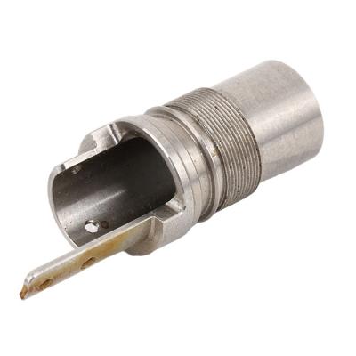 Cina Pezzo meccanico Pin Connector di CNC di alta precisione del tornio del metallo di acciaio inossidabile in vendita
