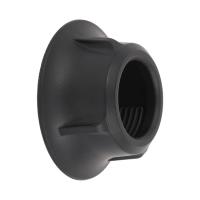 China CNC Black ABS Plastic Injection Molding Barrel Component for sale