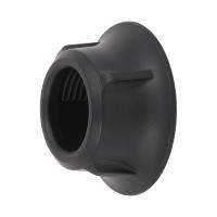 China CNC Black ABS Plastic Injection Molding Barrel Component for sale