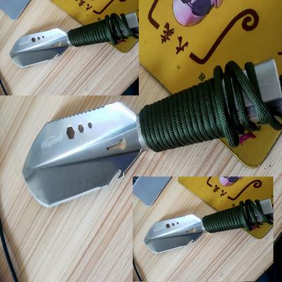 Cina Industrial Tactical Hunting Knife Shovel Stainless + Aluminum Material in vendita