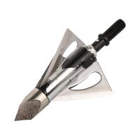 China 3blade Mechanical Expandable Archery Broadhead Barbed Archery Broadhead for sale