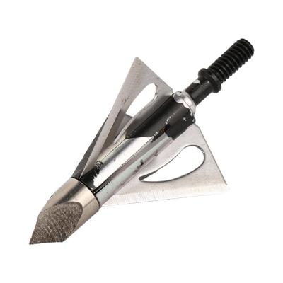 Cina 3blade Mechanical Expandable Archery Broadhead Barbed Archery Broadhead in vendita
