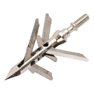 Cina 4blade Mechanical Expandable Archery Broadhead Armor Piercing Archery Broadhead in vendita