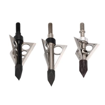 中国 Mechanical Expandable Archery Broadhead Durable Arrow Tips 販売のため
