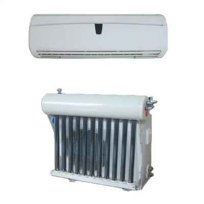 China Portable 12000Btu 18000Btu 24000Btu Solar Split Air Conditioner Off The Grid Ac Dc Hybrid Air Conditioner With Solar Panels for sale