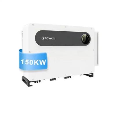 China Hot Sale Growatt 50Kw 100Kw 110Kw Hybrid Solar Inverter On Off Grid For Project Application for sale