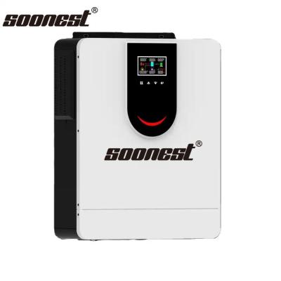 China 3Kv 110V 120V Solar Inverter Solar Inverter 10Kw Soonest Hybrid 3 Phase Solar Hybrid Inverter Mppt for sale